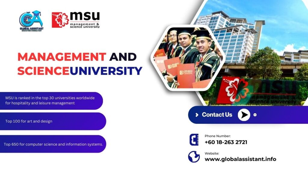 Management and Science University Malaysia Course & Fees